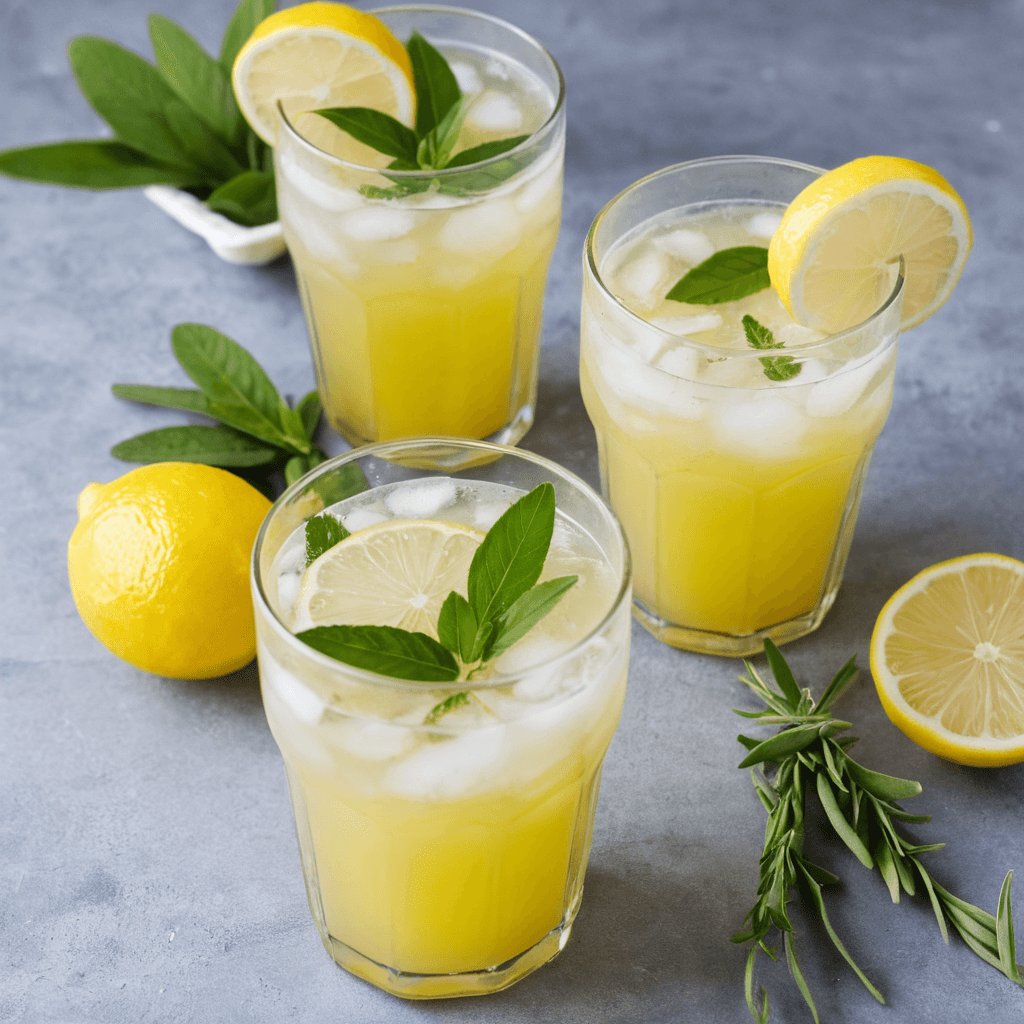Limonada Casera con Hierbas: La Bebida Refrescante Perfecta para el ...