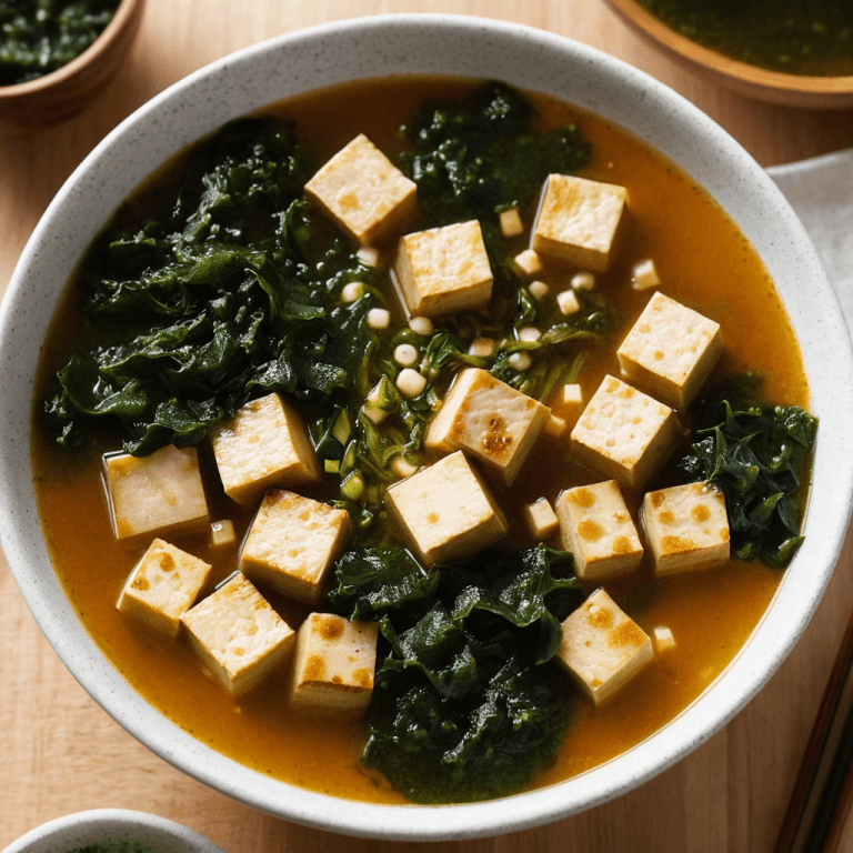 Sopa de Miso con Tofu y Algas: Un Plato Saludable y Reconfortante ...