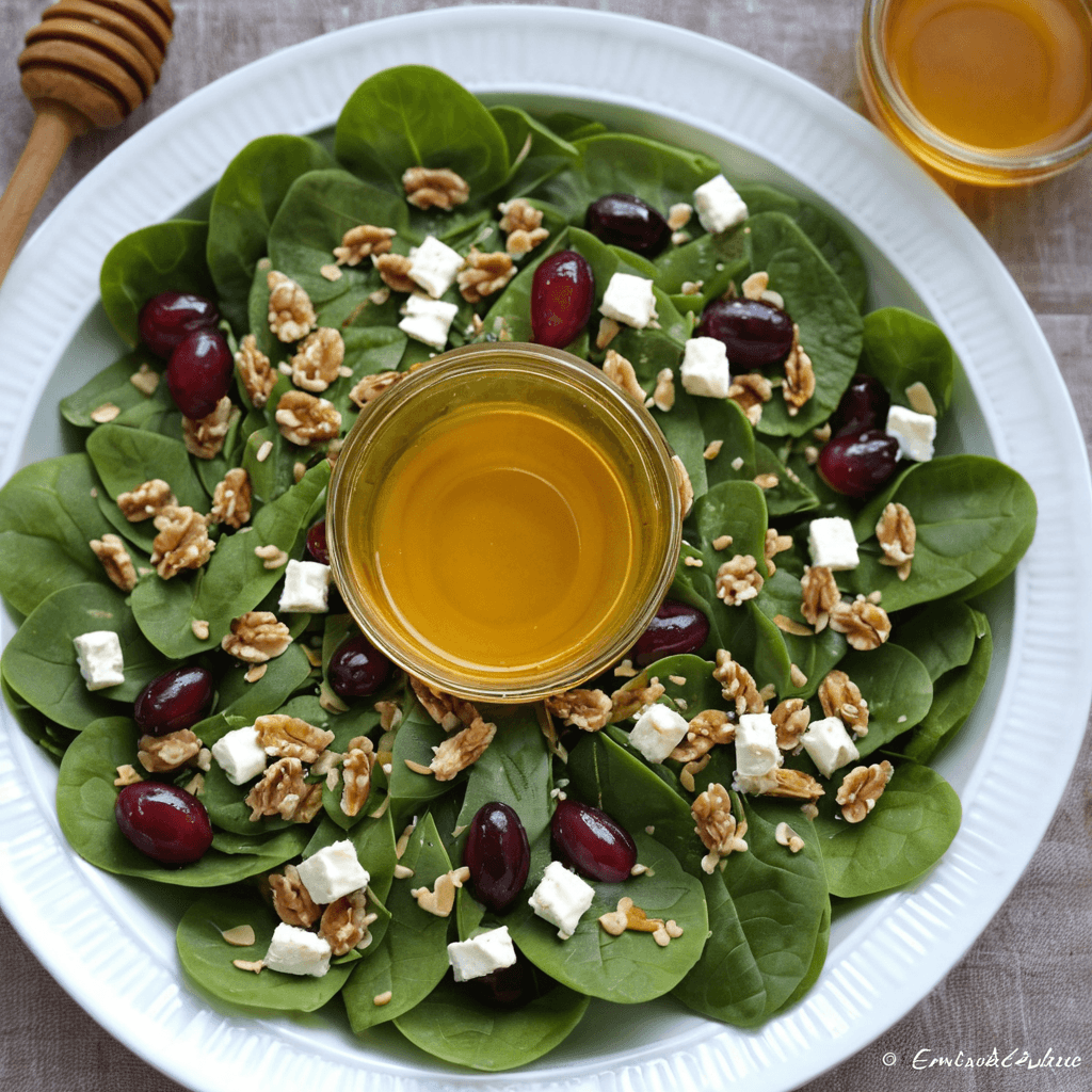 Ensalada de Brotes Verdes con Aderezo de Miel: Un Festín Fresco para ...