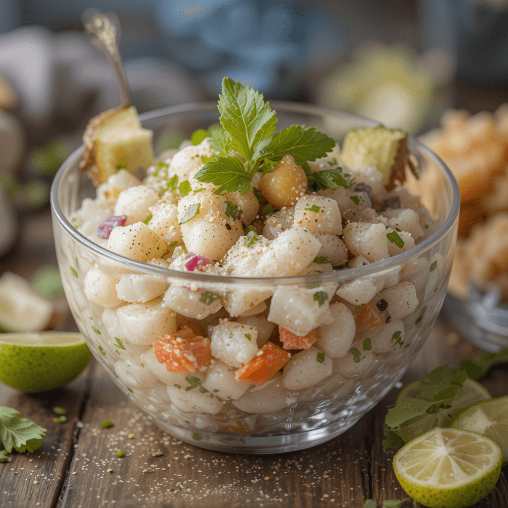 Ceviche de Pescado Blanco: Un Manjar Fresco para Iniciar el Año ...