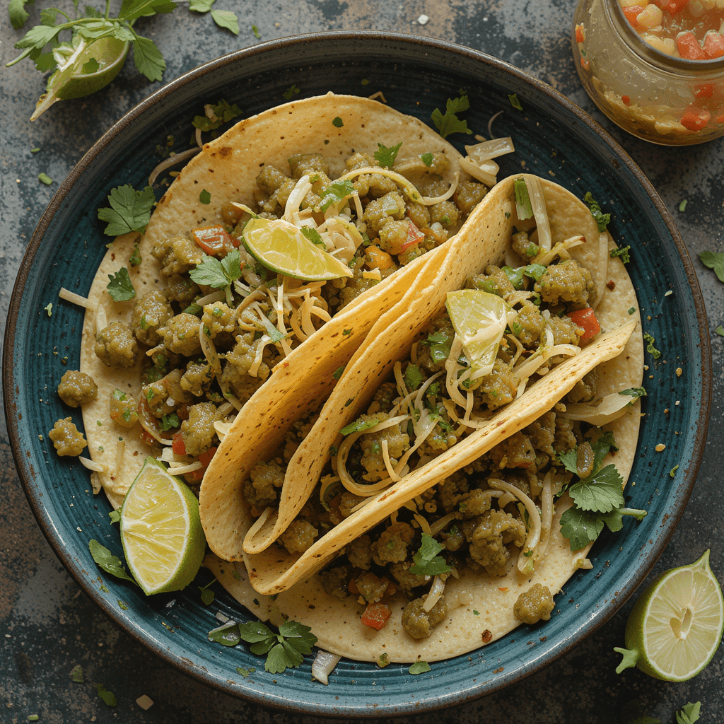 Tacos de Res con Salsa Verde: Una Tradición Mexicana que Celebra el ...