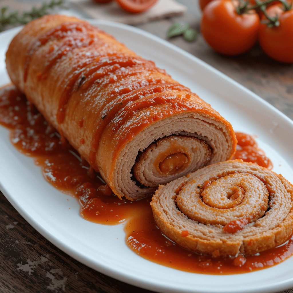 Rollo de Carne con Salsa de Tomate: Un Clásico que Nunca Pasa de Moda ...