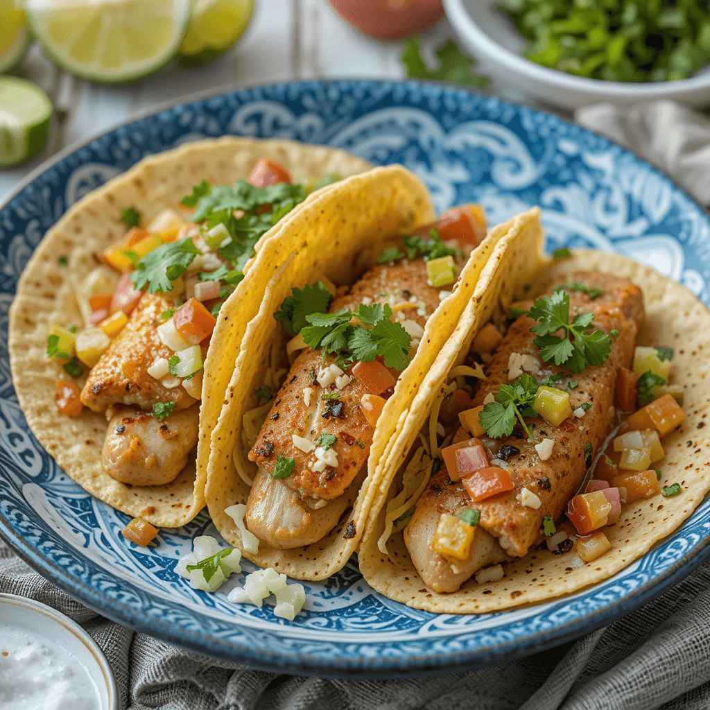 Tacos de Pescado: Un Sabor Fresco de México - Gourmetopiawiki
